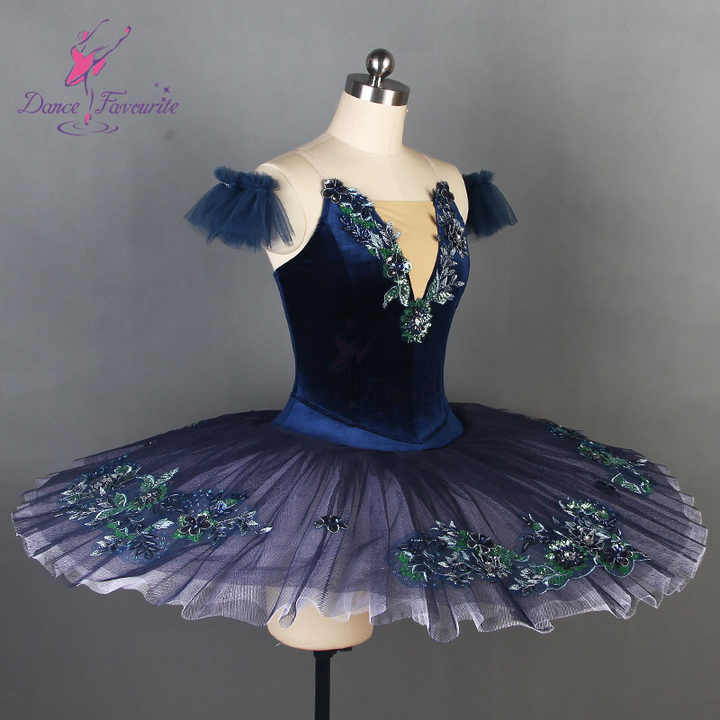 YAGP Dark Blue Professional Ballet Tutu - Performance Tutus