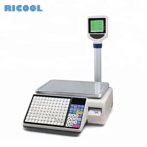 Wholesale barcode rs232 printer scale For Precise Weight Measurement ...