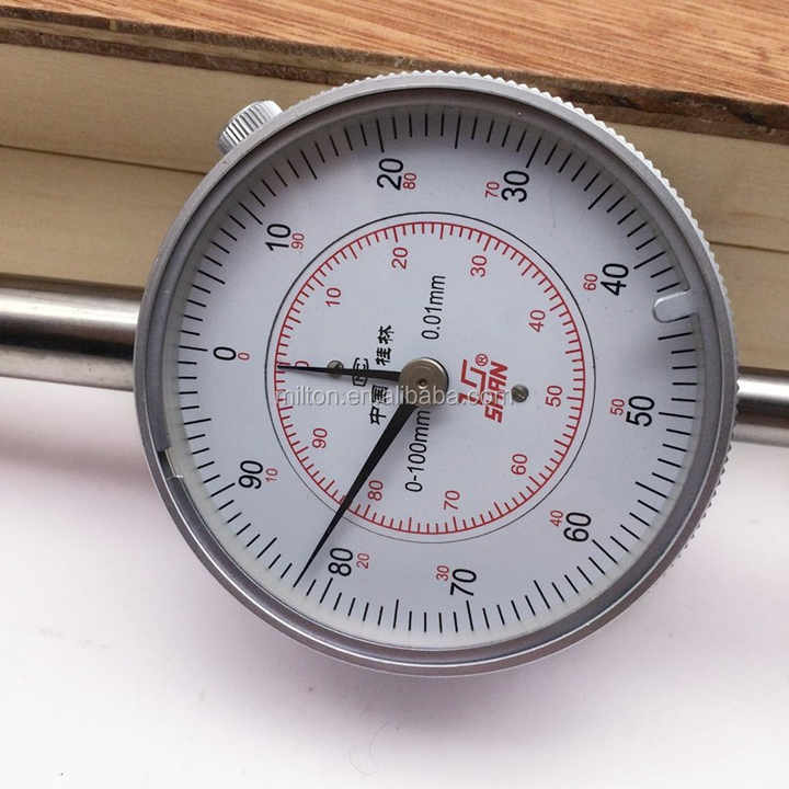 Large Measuring Range Dial Indicator 0-100mm Gauge