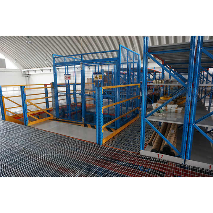 Customized Steel Mezzanine Warehouse Storage Platform Racking System ...
