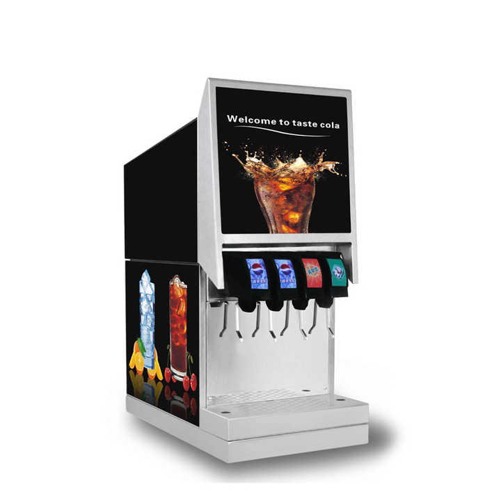 Four Flavor - Fast Food Restaurant Machine Ice Cola Dispenser with ...