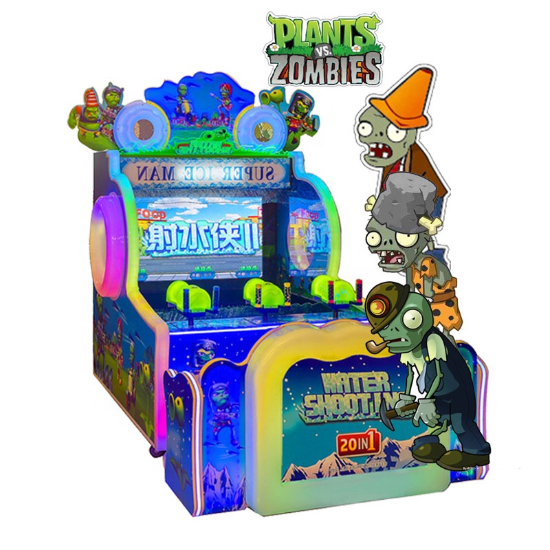 Arcade Plants Vs Zombies Game Machine - 2-Person Shooting Fun