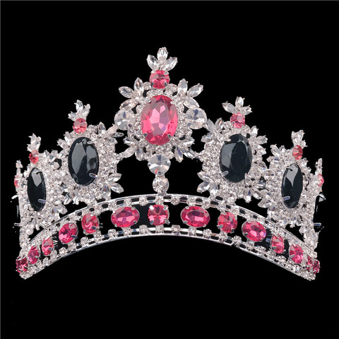 6" Wholesale Miss World Beauty Pageant Crown Custom Tiaras Contour Band ...