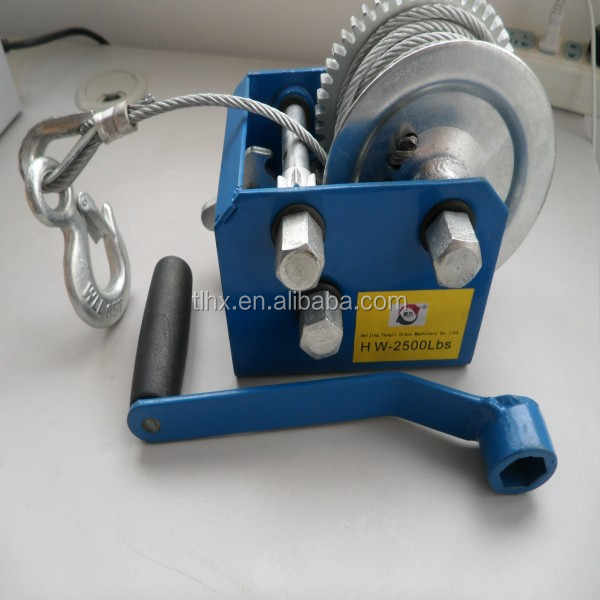 Hand Winch Manual Rope Winch - YGSL 100-5000kg Capacity