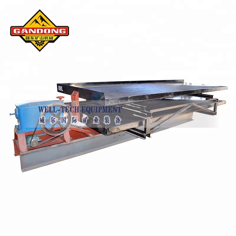 Holman Wilfley Wet Shaking Table | 1-2t/h Capacity, 90-99% Recovery ...