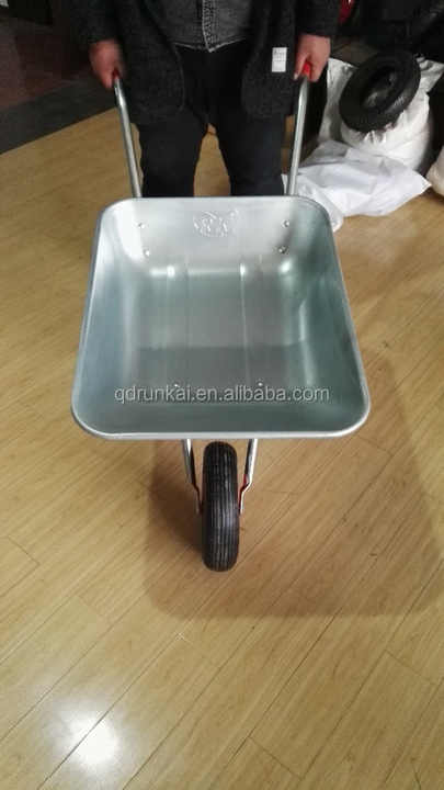 Wheelbarrow WB5206 - 200kg Load Capacity Metal Garden Tool for ...