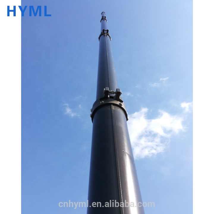 Combined Hand Brake Pneumatic Telescopic Mast - Freno Telescopico