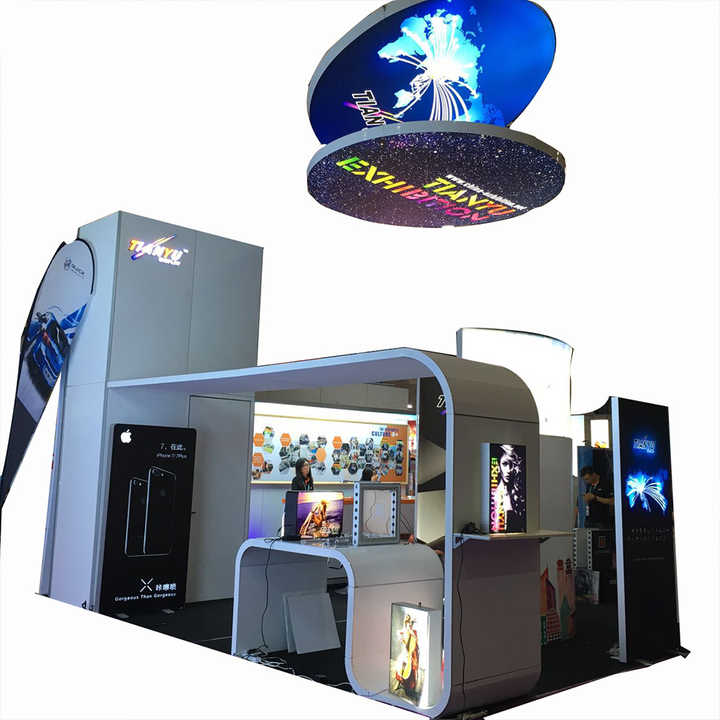 Tianyu Easy Assembly Foldable Booth Exhibition Tradeshow Retail Expo ...