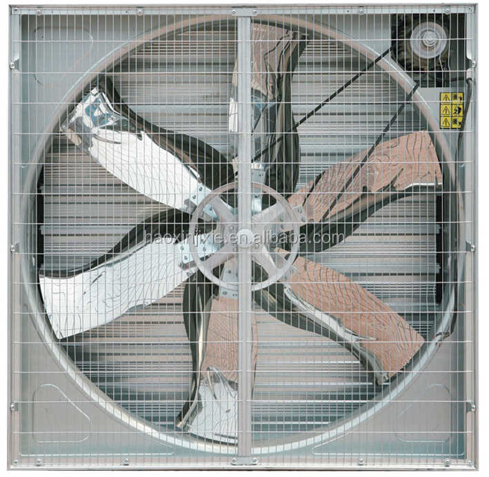 400mm Large Steel Push Pull Axial Flow Exhaust Fan for Poultry Cooling ...