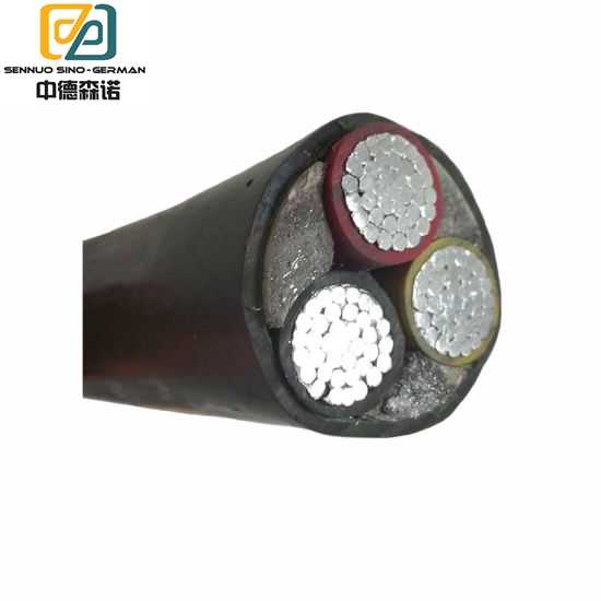 33kV Medium Voltage Steel Wire Armoured Electrical Cable 15kv 3 Phase Copper Wire Screen XLPE ...