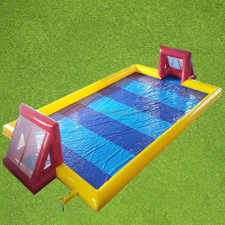 Giant inflatable water soccer field/soap soccer/football field for sale ...