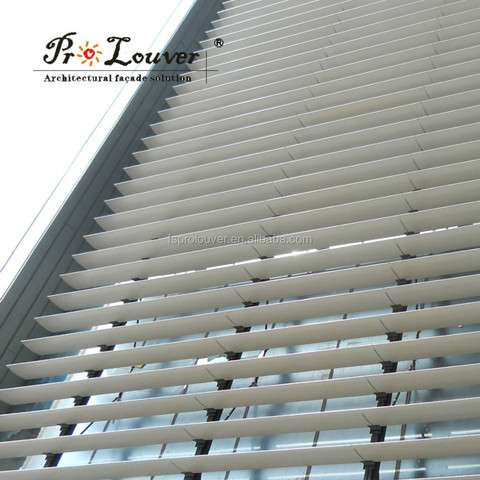 Aluminum Exterior Sun Louver System