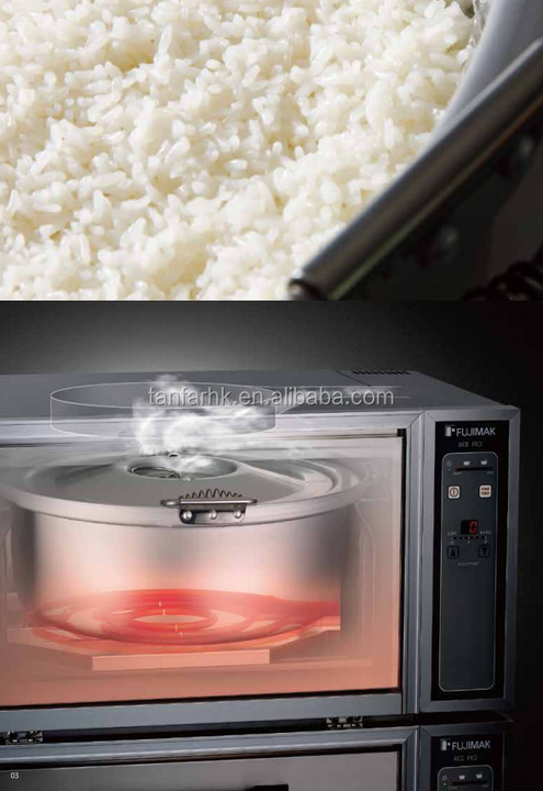 Fujimak FRC162NC Triple Deck Stainless Rice Cooker