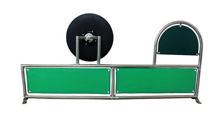 Golf Driving Range Equipment Golf Bay Divider Stainless Steel & Canvas ...