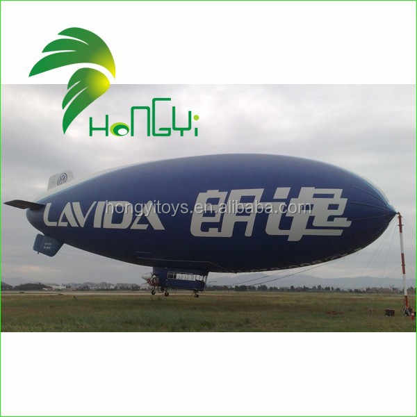 6 Meters Long Advertising Inflatable Airship Custom Inflatable Zeppelin ...