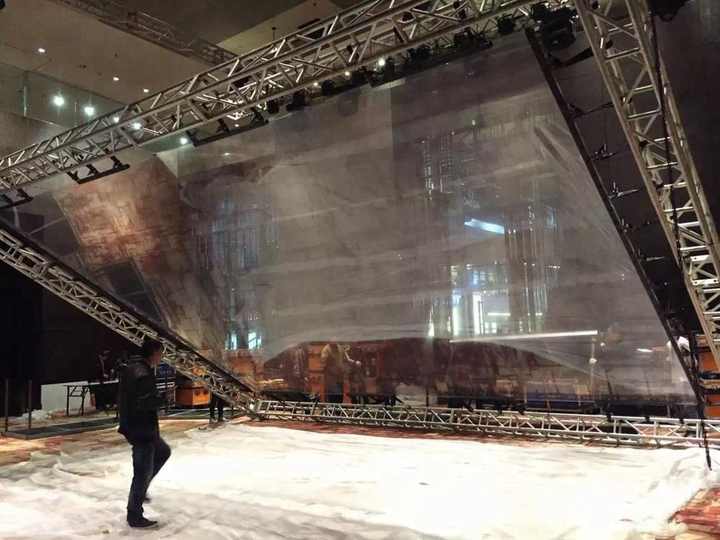 Large Size Holographic Projection System - SMX Hologram Screen