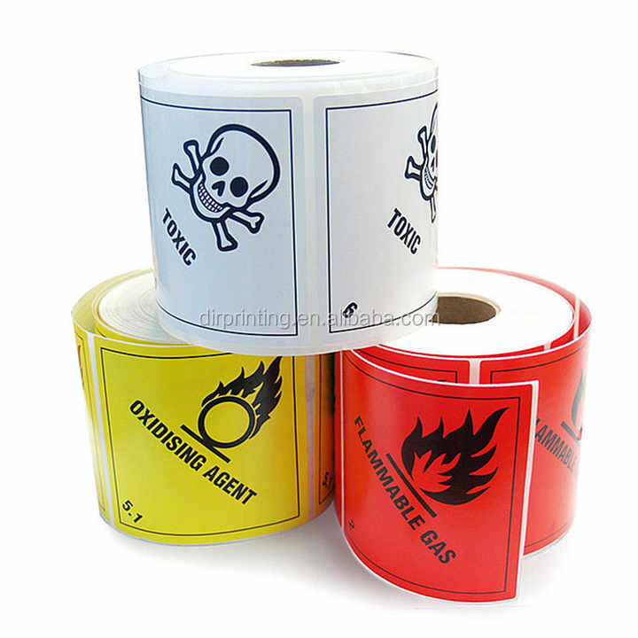 Flammable Liquid Dangerous Goods Class Hazard Label