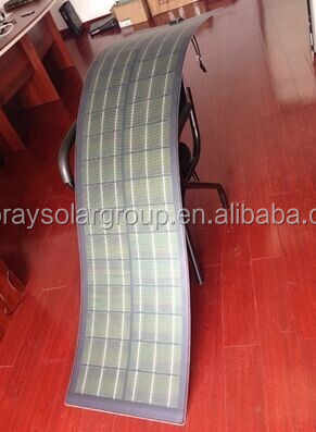 100% Flexible Solar Panels - Amorphous Silicon Thin Film