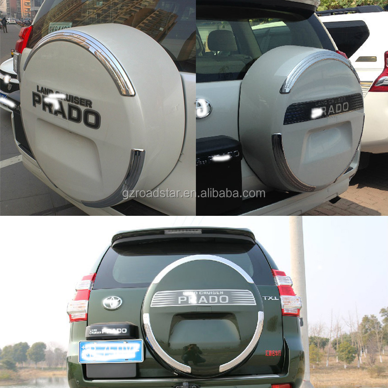 On Sale Toyota Prado Spare Tire Cover Customizable Design & Durable PVC ...