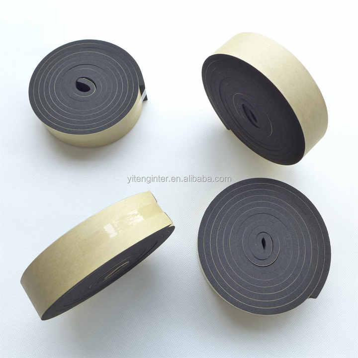 EPDM Foam Sponge Rubber Seal Strip for Car Door Window EPDM Roll Foam ...
