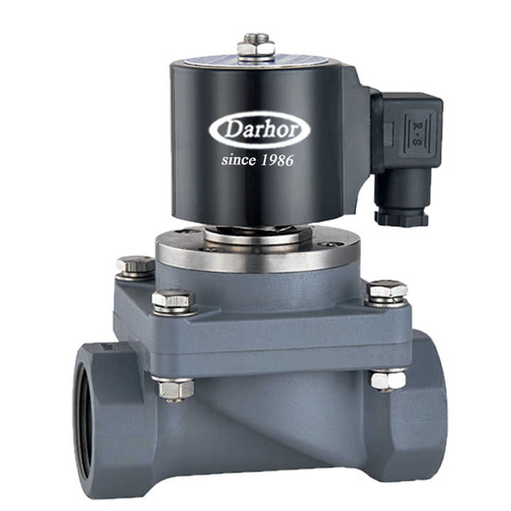 UPVC CPVC PVC acid alkali salt water anti-corrosion solenoid valve chemical resistant 220V ...