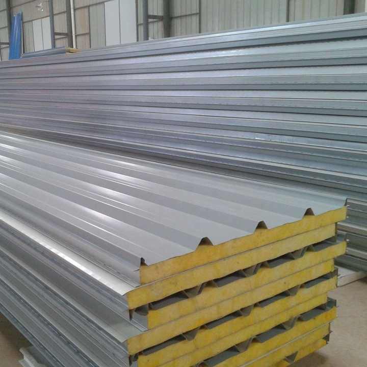 Color Coating Steel Plate and Middle Injection Glass Wool Sandwich ...