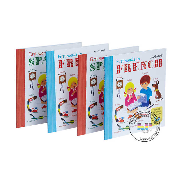 Custom Coloring Kids Picture Cardboard Book Print Hardcover Children ...