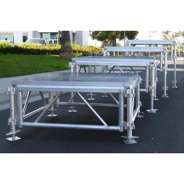 Aluminum Potable Stage - Adjustable, Durable, and Versatile