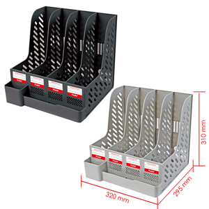 3 Layer File Tray - Metal Mesh Desktop Organizer