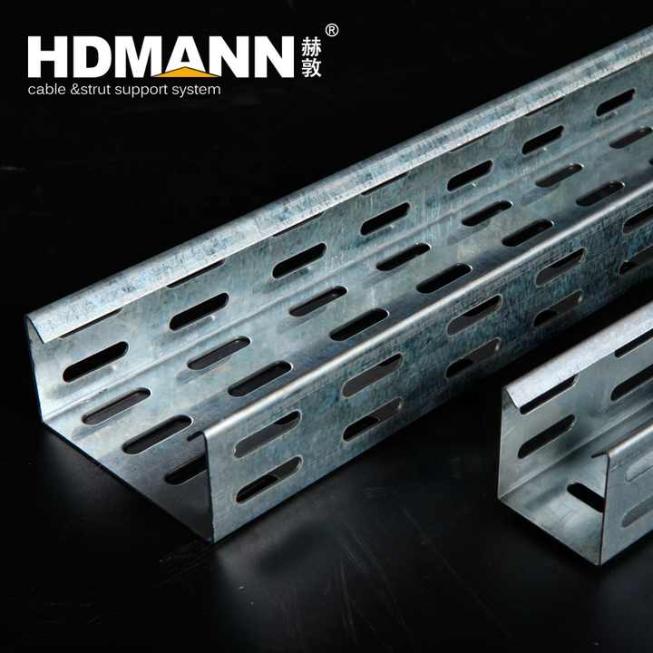 Galvanized Flexible Solid Bottom Roll Form Perforated Cable Tray Cover ...