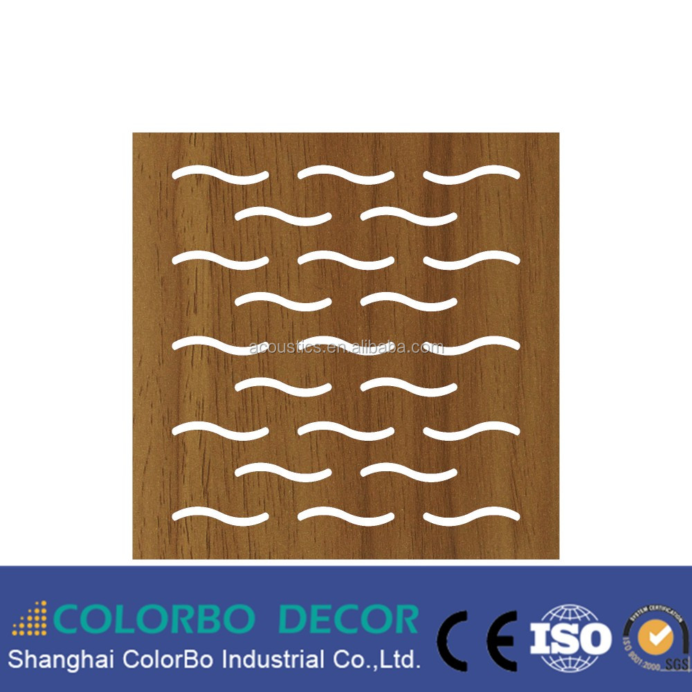 Timber Wood Acoustic Material for Auditorium - Soundproof Panels