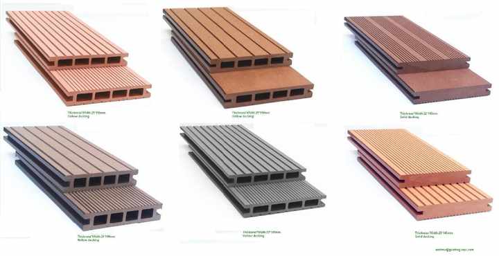 HDPE WPC Decking - Durable, Waterproof Outdoor Flooring