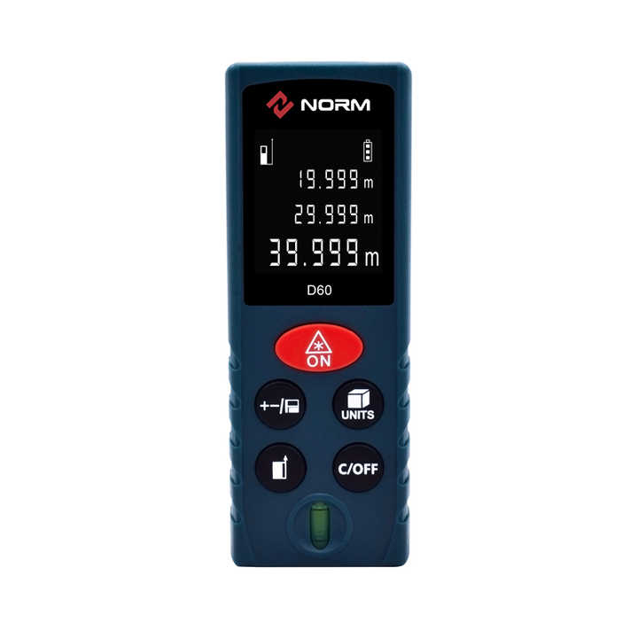 40m 60m 80m 100m Digital Laser Distance Meter Rangefinder Distance Area ...