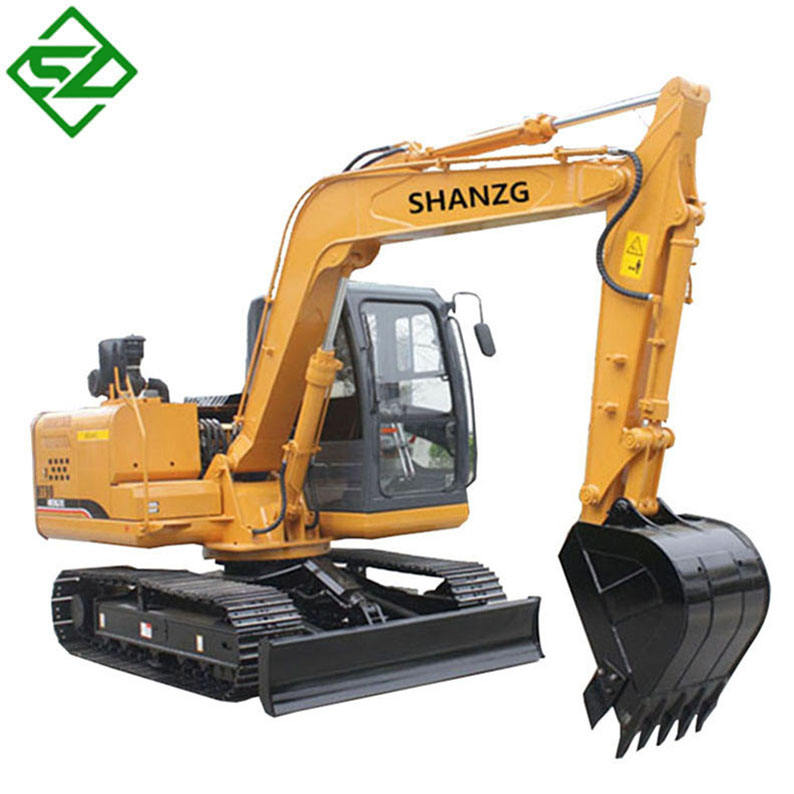 8 Ton Track Mounted Excavator - High Efficiency & Support