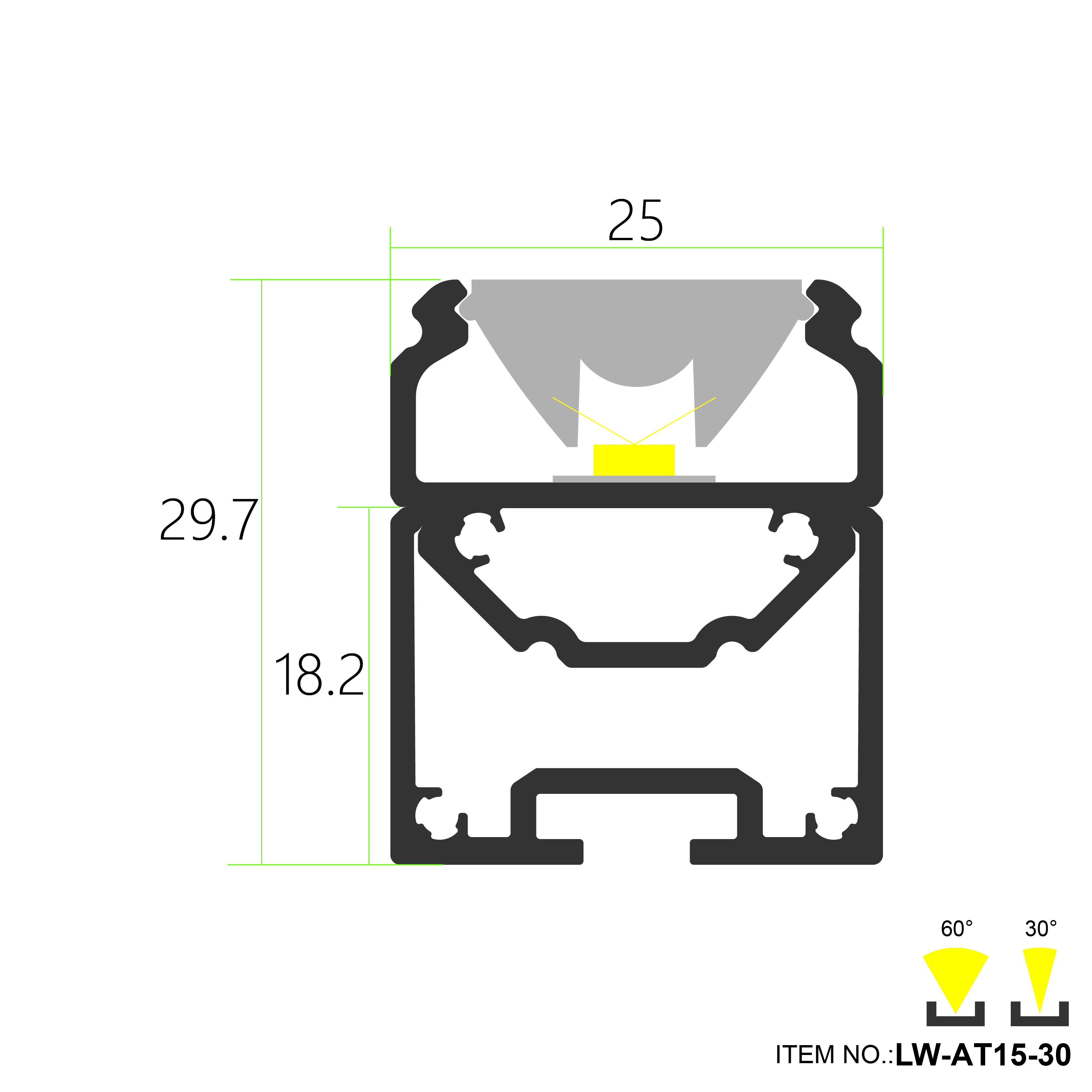 Aluminium Profile LED Indirect Lighting - Efficient & Stylish