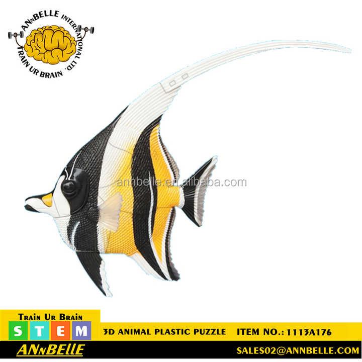 Sea Animal Clownfish 3D Puzzle - Educational & Fun Toy