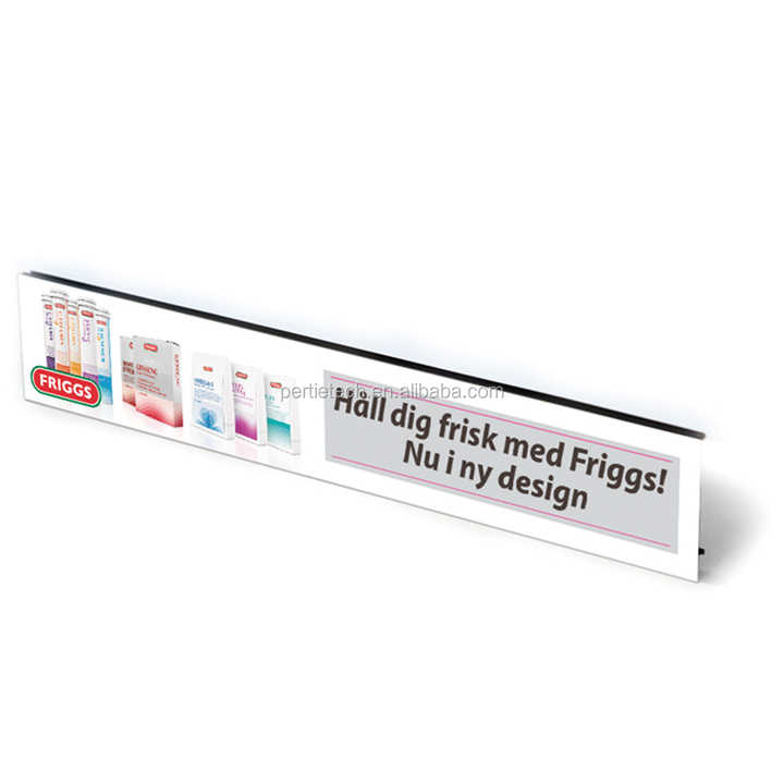 E-paper Shelf Edge Display Strips - Battery Powered Advertising
