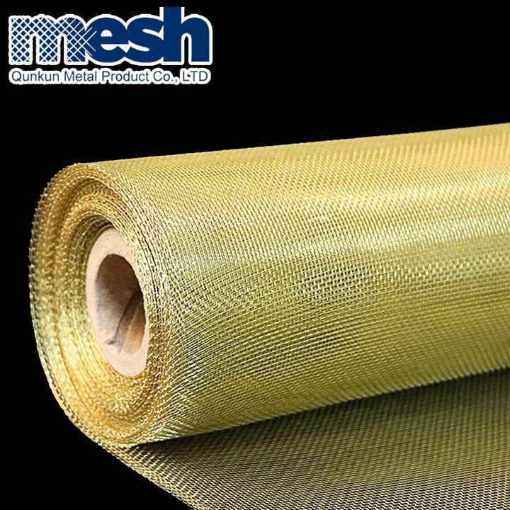 EMF RF Shielding Material Micro Copper Wire Mesh - QUNKUN
