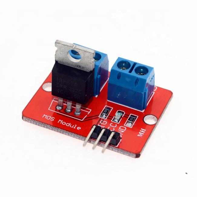 0-24V Top Mosfet Button IRF520 MOS Driver Module - Standard