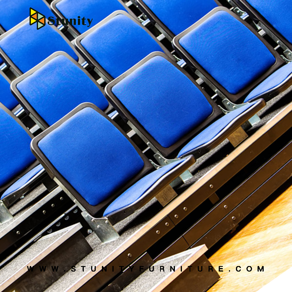 Retractable Seating - Indoor Telescopic Bleachers System