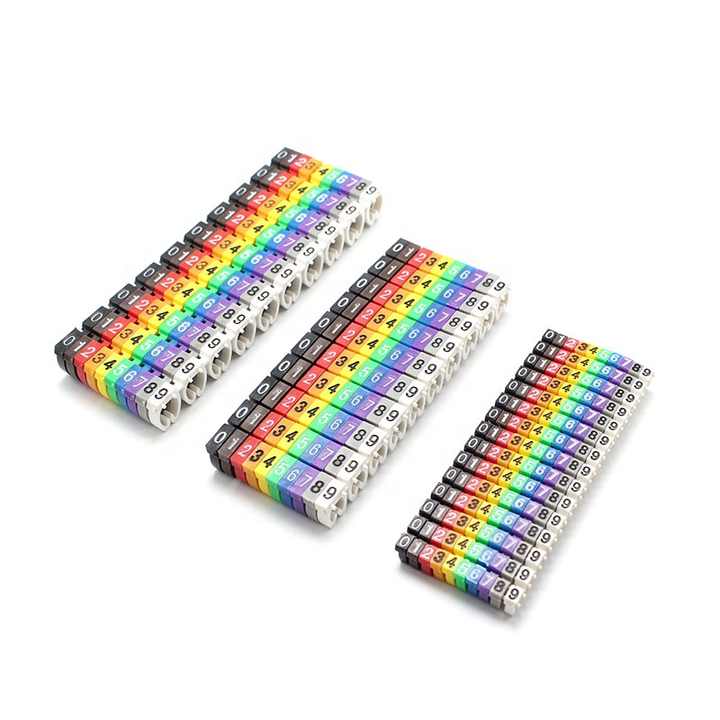 GLORYAL Cable Markers - Durable POM Labels for Identification