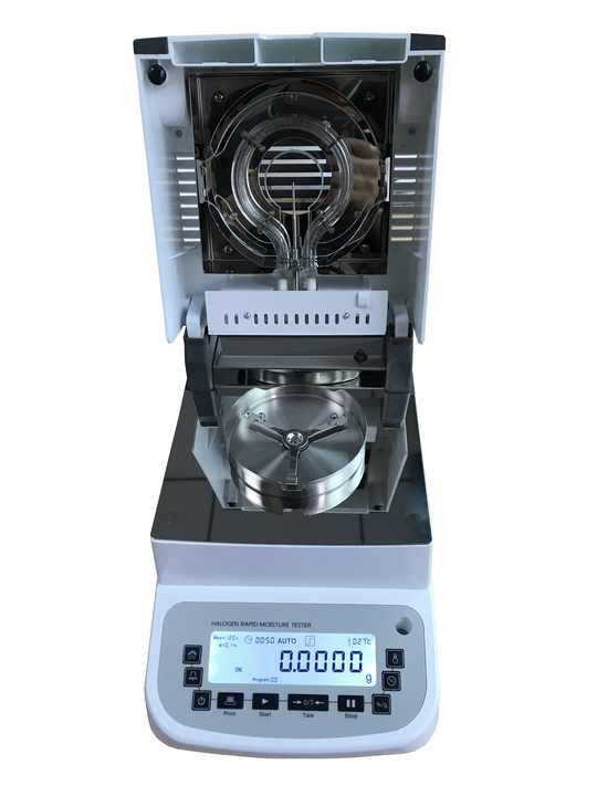 Laboratory Plastic Halogen Moisture Analyzer with Touch Screen