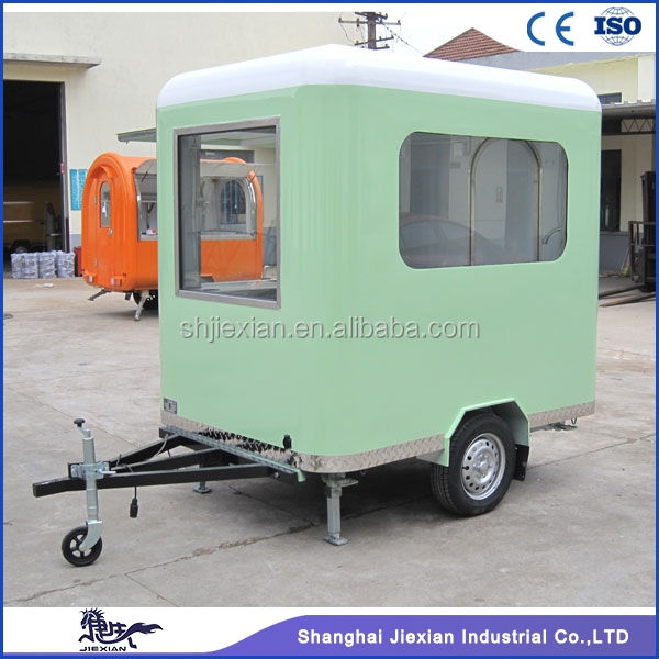 JX-FS220R-Carro de helados de nuevo diseño, remolque de comida ...