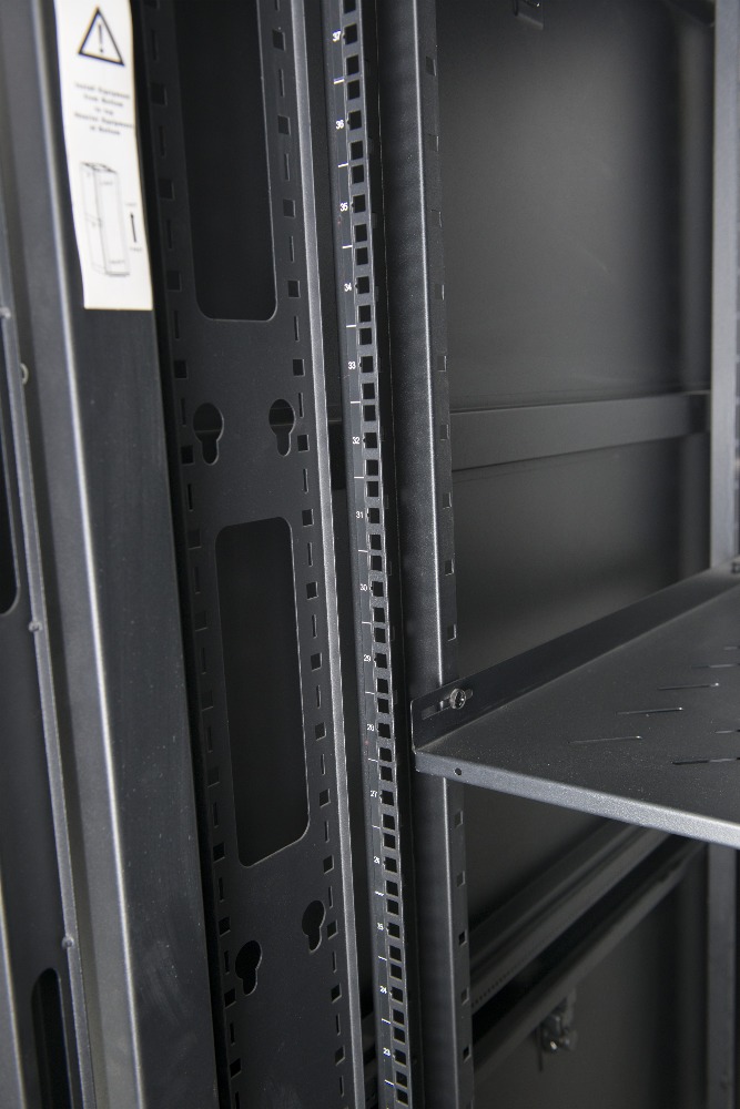 Order Online Aluminum Profile Server Rack Cable Management Meshed Rack ...