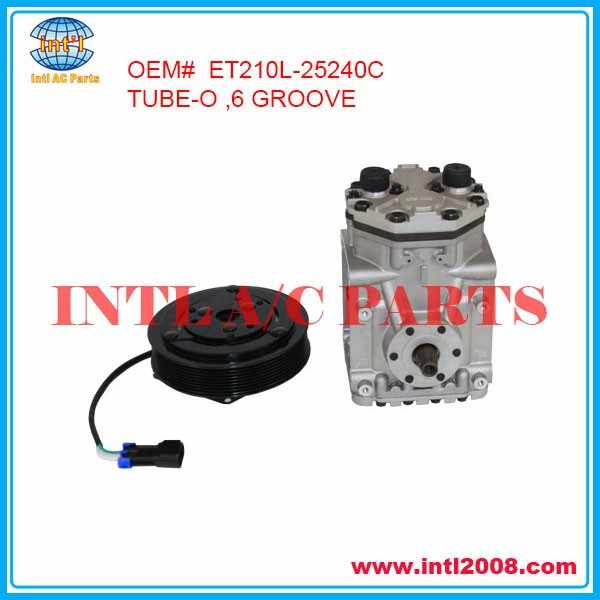 ET210L-25240C 5267 AC compresor York estilo para Freightliner Kenworth ...