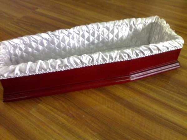 Europe Style Funeral Coffin Lining - Dignified Interiors