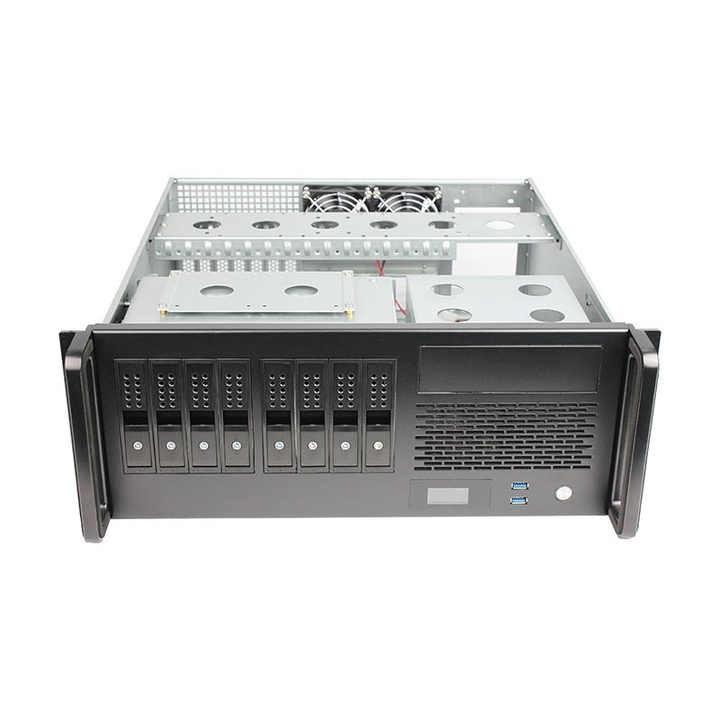 4U Rack Mount Server Case with HDD Tray - Industrial Chassis