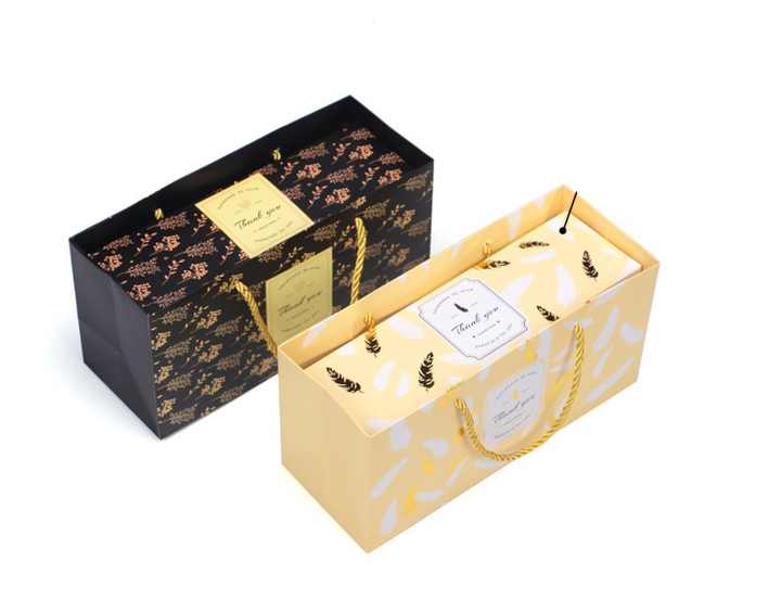 Gold Stamping Packaging Paper Box Chocolate Cookie Custom Logo ...