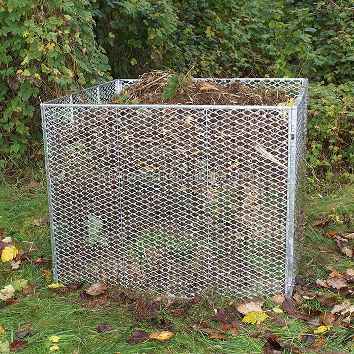 Expanded Metal Garden Composting Bin - Eco Friendly