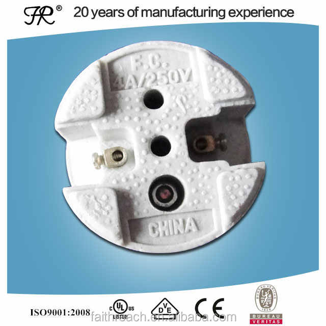 CE RoHS Listed South American Ceramic Screw Shell Porcelain E27 ...